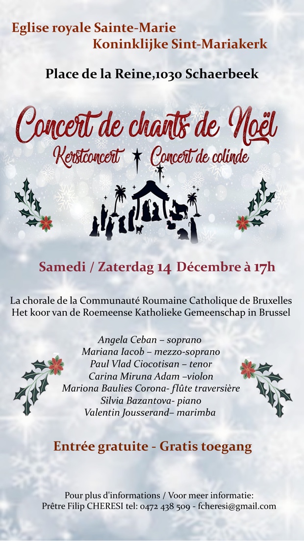 Concert de colinde | Misiunea greco-catolica Bruxelles